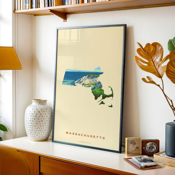 Massachusetts Print - 50 States of Beauty