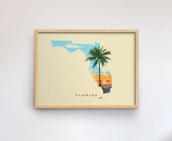 Florida Print - 50 States of Beauty